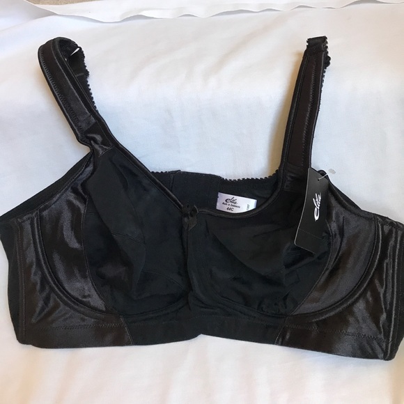 Elila | Intimates & Sleepwear | Elila Satin And Microfiber Soft Cup Bra ...